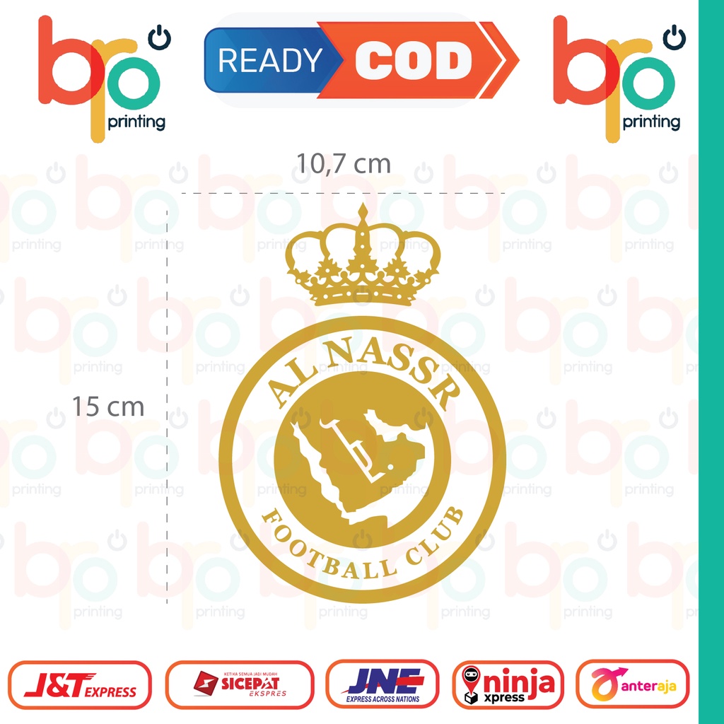 Jual STIKER LOGO AL-NASSR FC CUTTING CUTING STICKER | Shopee Indonesia