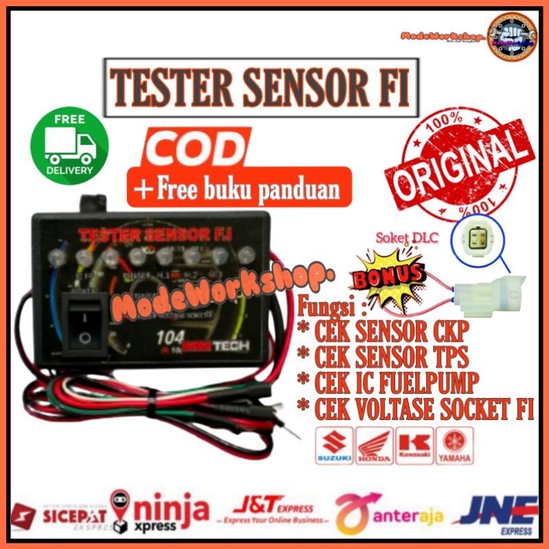 Jual Multitester tester sensor FI alat cek sensor CKP ic Fuelpump tps ...