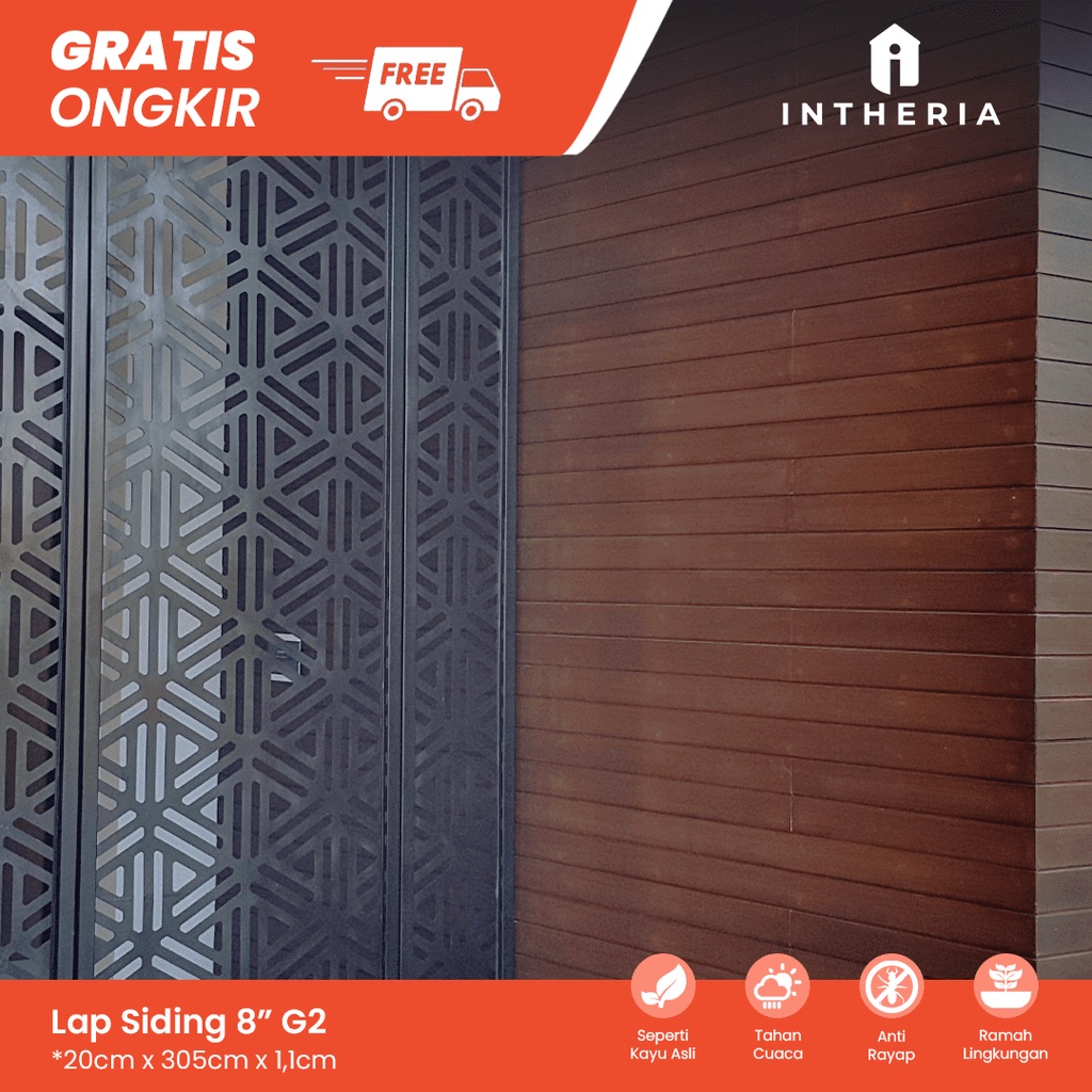 Jual Conwood Lap Siding G2 - 11mm / Seindah Dinding Kayu | Shopee Indonesia