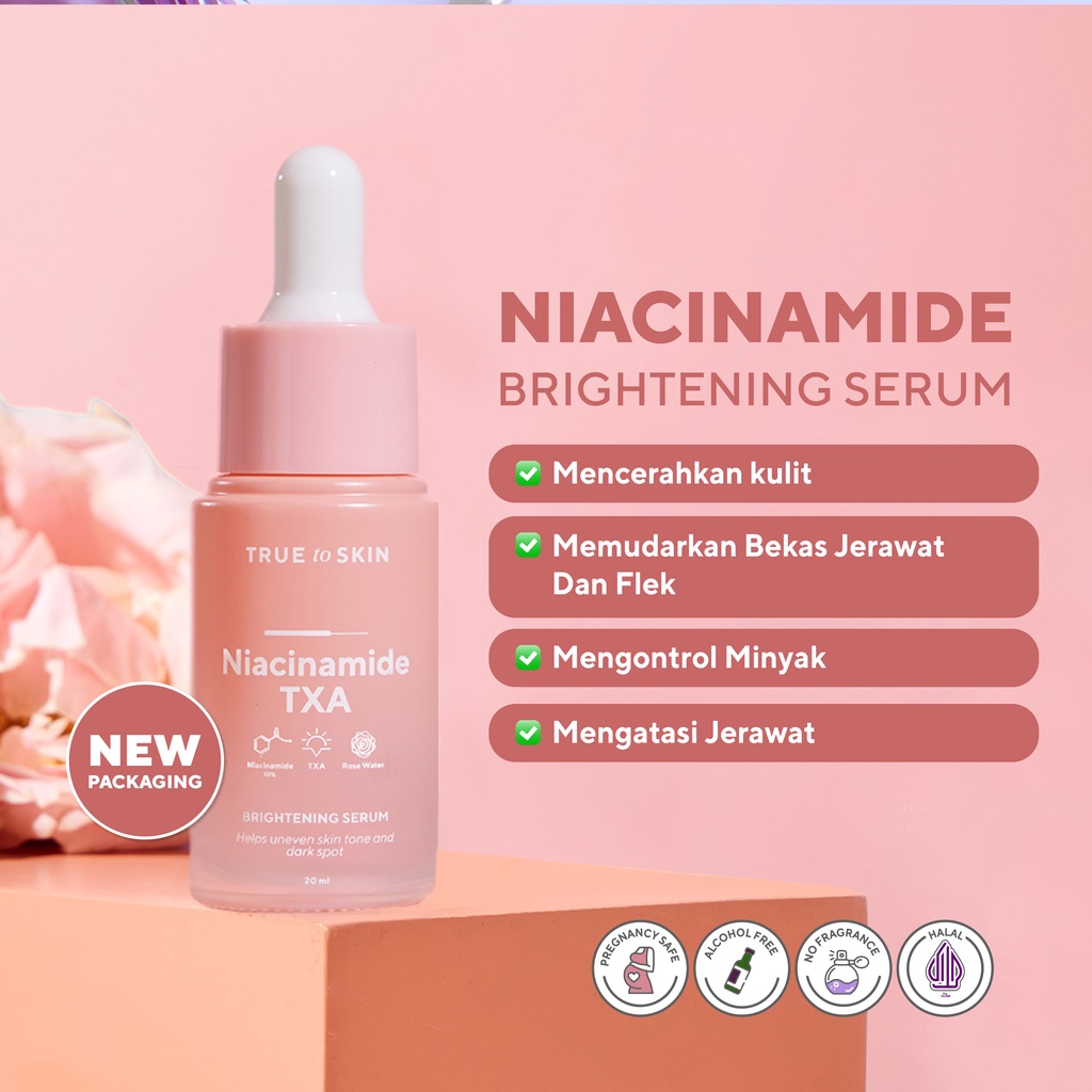 Jual True to Skin Niacinamide TXA Brightening Serum - Mencerahkan ...