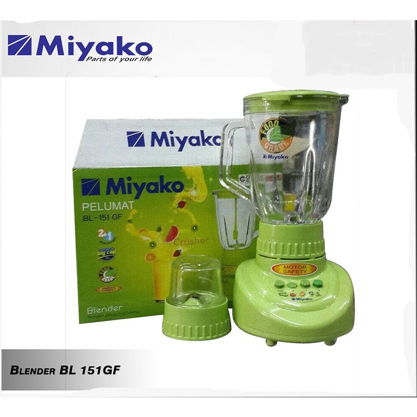Jual BLENDER MIYAKO BL- 151 GF ( KACA) | Shopee Indonesia
