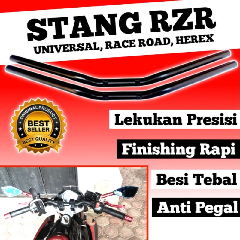 Jual Stang Setang Stir RZR Universal Vixion RX King CB150R Beat Street ...