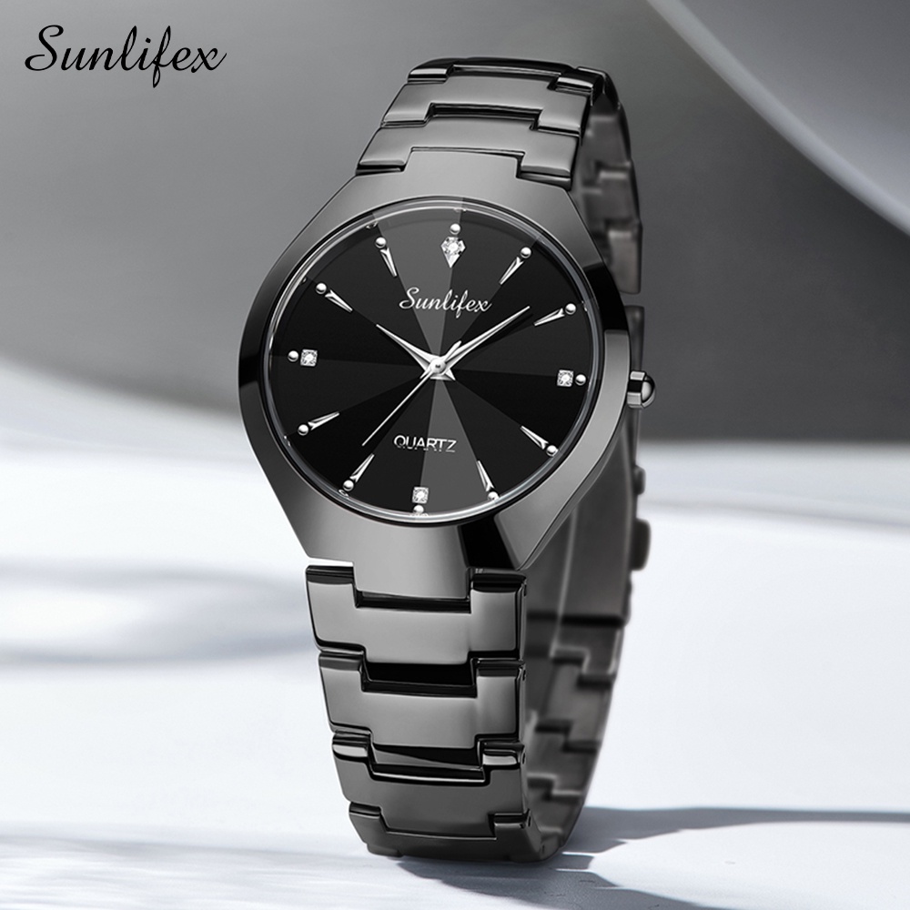 Jual Sunlifex Jam Tangan Pria 9090 Kuarsa Klasik Bisnis Pria Tali ...