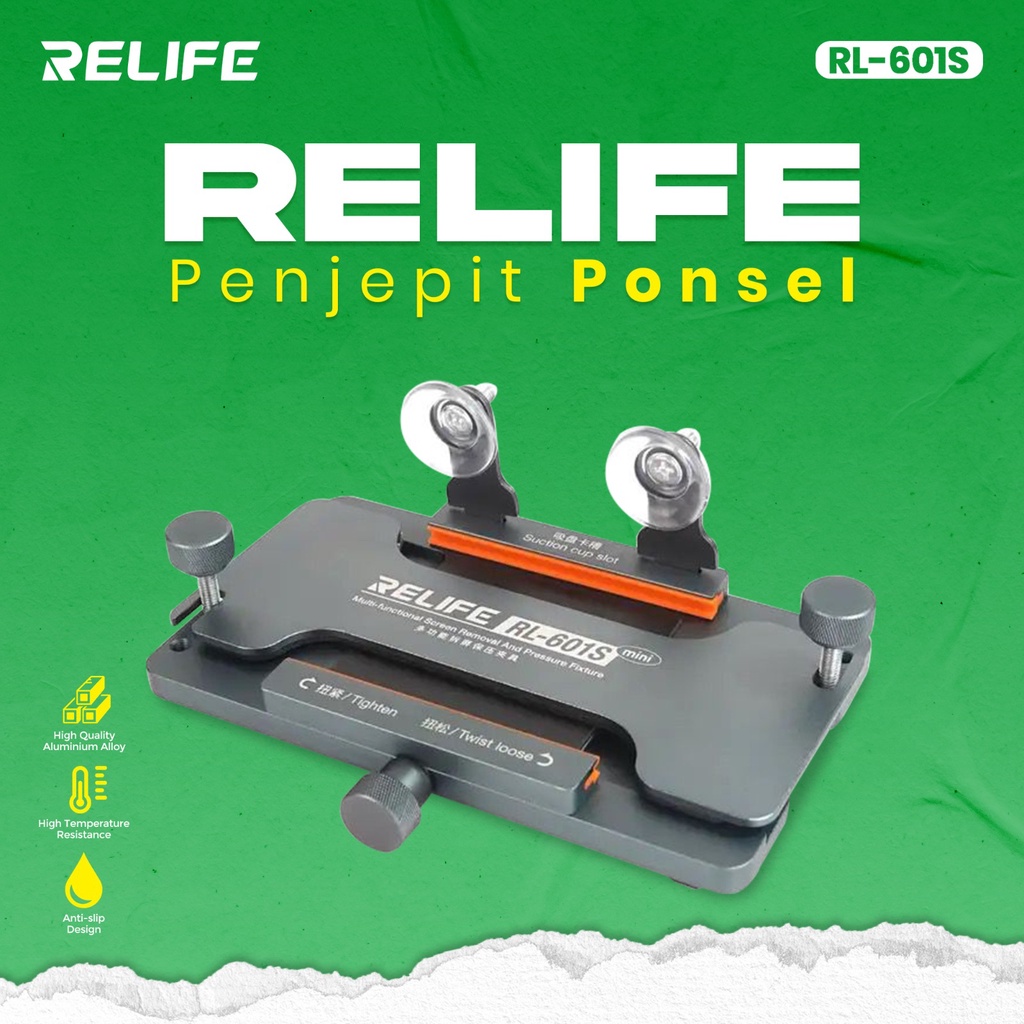 Jual HOLDER UNIVERSAL RELIFE RL-601S MINI (3IN1) | Shopee Indonesia