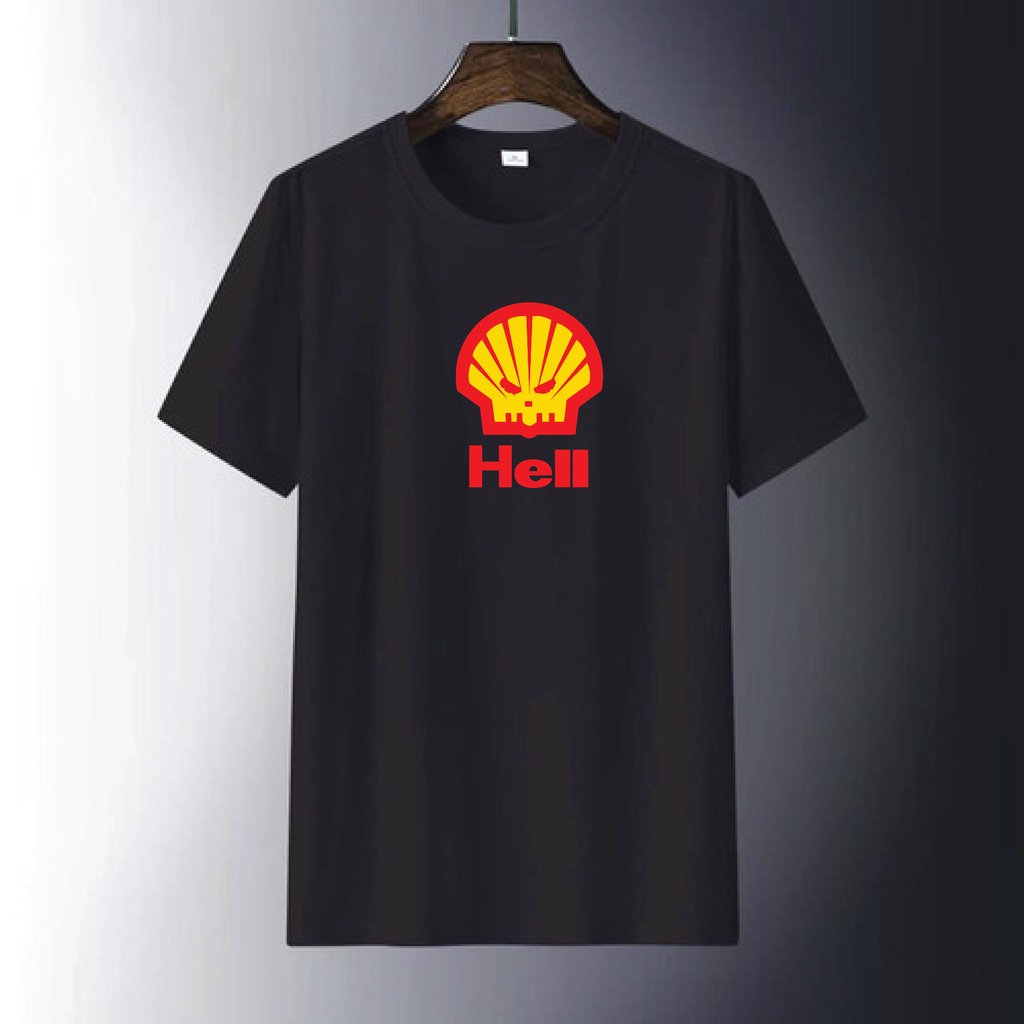 Jual baju hell kaos pelaminan plesetan dari pertamina shell hadiah lucu ...