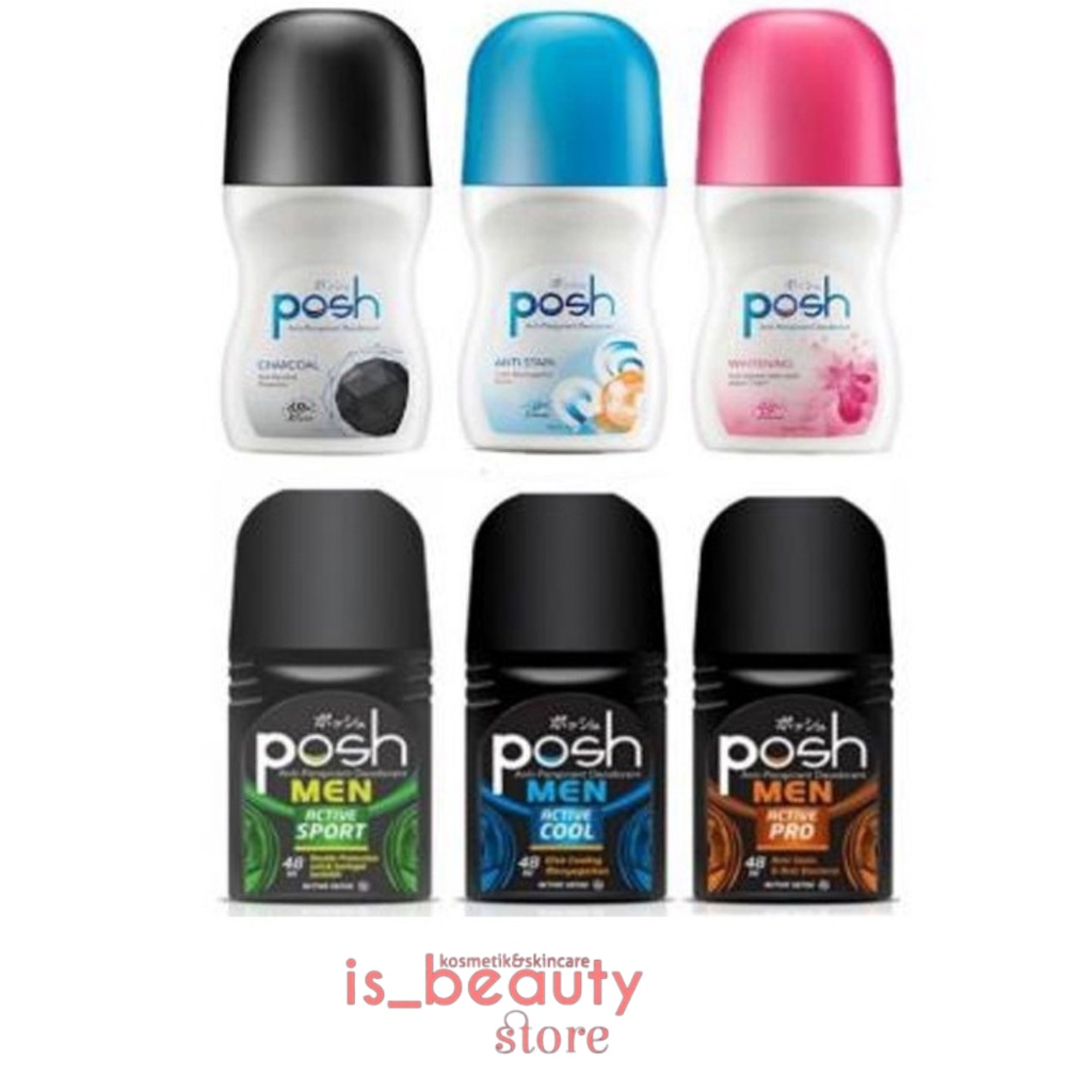 Jual POSH ANTI PERSPIRANT DEODORANT ROLL ON | Shopee Indonesia
