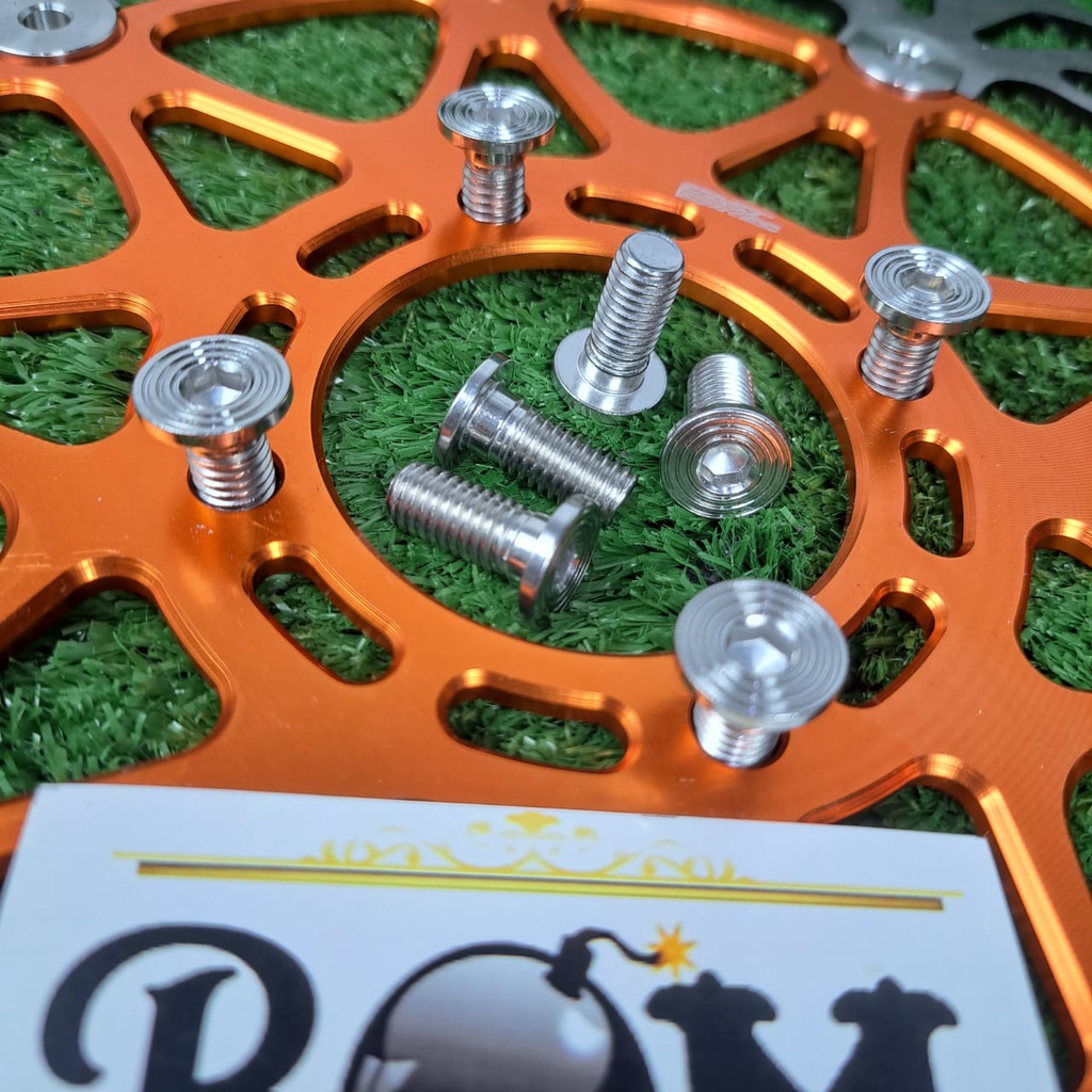 Jual BAUT PIRINGAN CAKRAM STAINLESS IMPORT BAUT PIRINGAN DRAT 12 ...