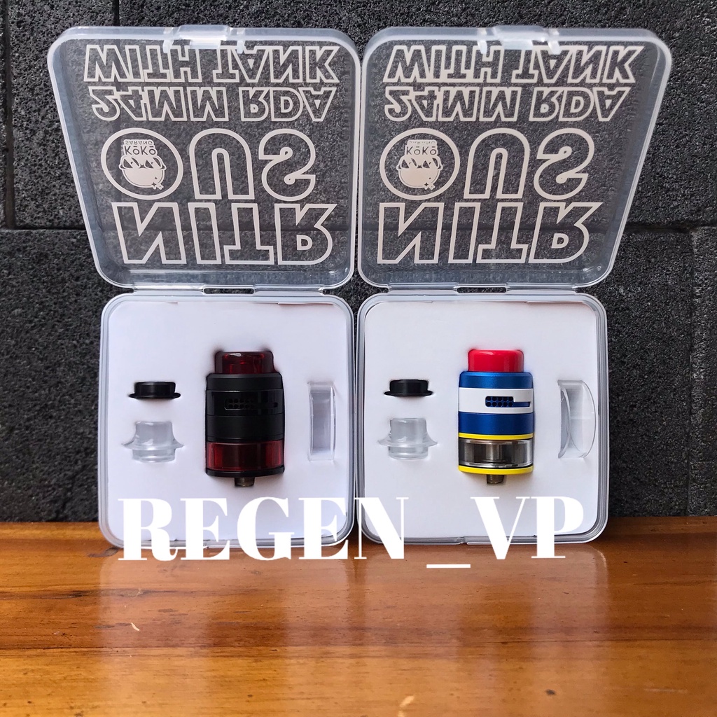 Jual ATOMIZER RDTA RDA WITH TANK NITROUS GUNDAMN BY KOKO SARANG X DAMN ...