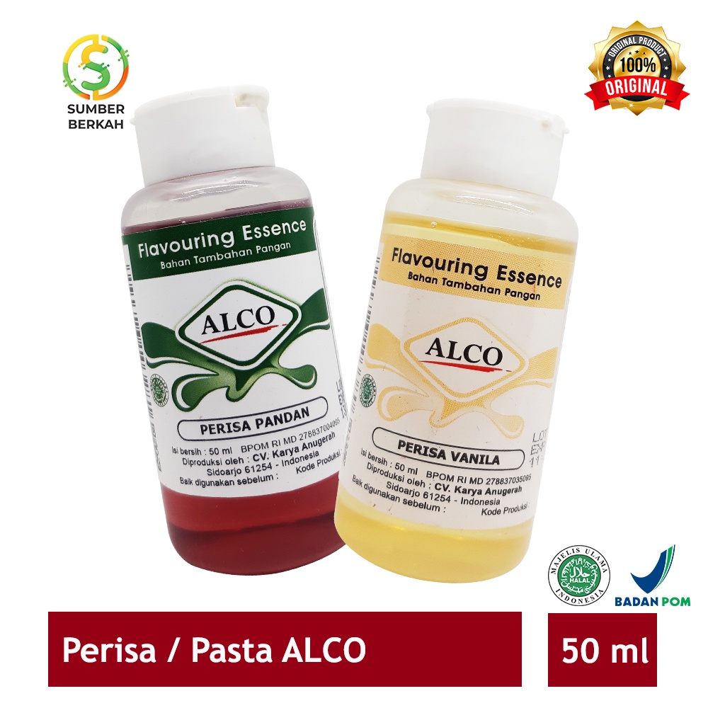 Jual Perisa Pasta Essence Makanan Minuman ALCO 50 ml | Shopee Indonesia