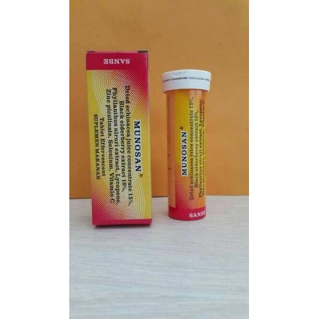 Jual MUNOSAN EFFERVESCENT 10 Tablet SANBE | Shopee Indonesia