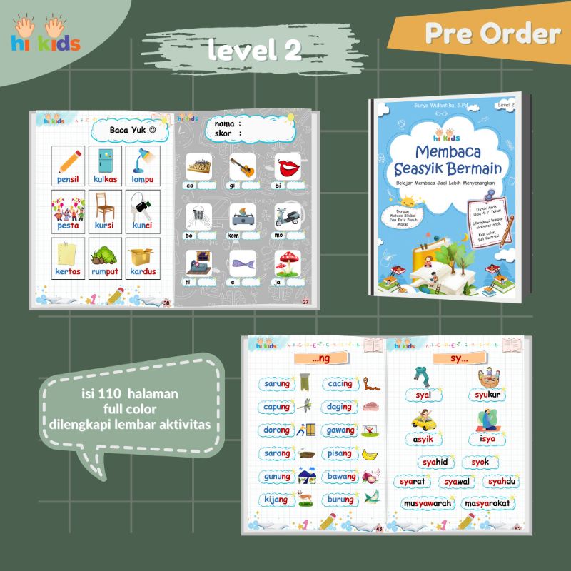 Jual buku Membaca level 2 | Shopee Indonesia