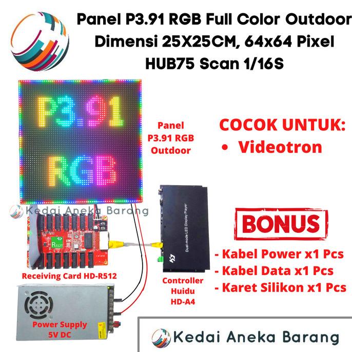 Jual Panel Module Modul LED P3.91 P3 Videotron SMD RGB Full Color ...