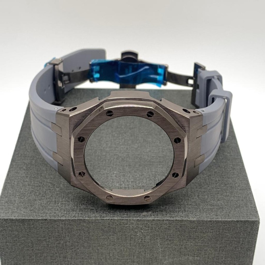 Jual CASIO G-SHOCK GA-2100/GAB-2100 CASE GEN 3RD GUNMETAL RUBBER GREY ...