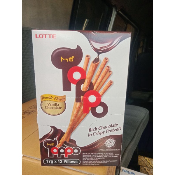Jual LOTTE TOPPO 17 gr x 12 PCS | Shopee Indonesia