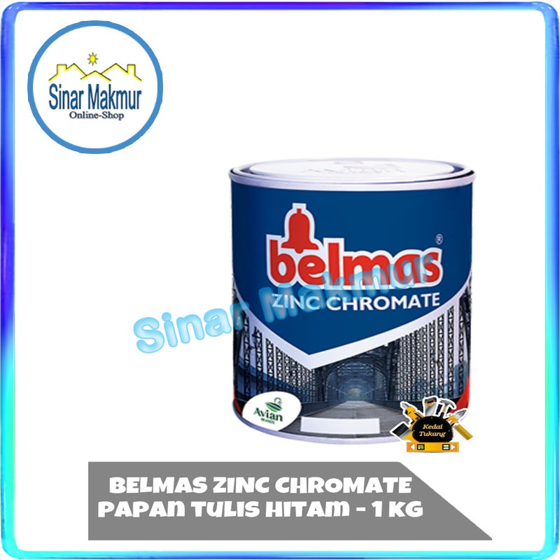 Jual Belmas Zinc Chromat Cat Papan Tulis 1 KG Anti Karat (AVIAN ...