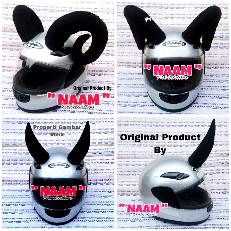 Jual Tanduk Helm, Tanduk Banteng Helm, Tanduk Domba Helm, Kuping Kucing ...