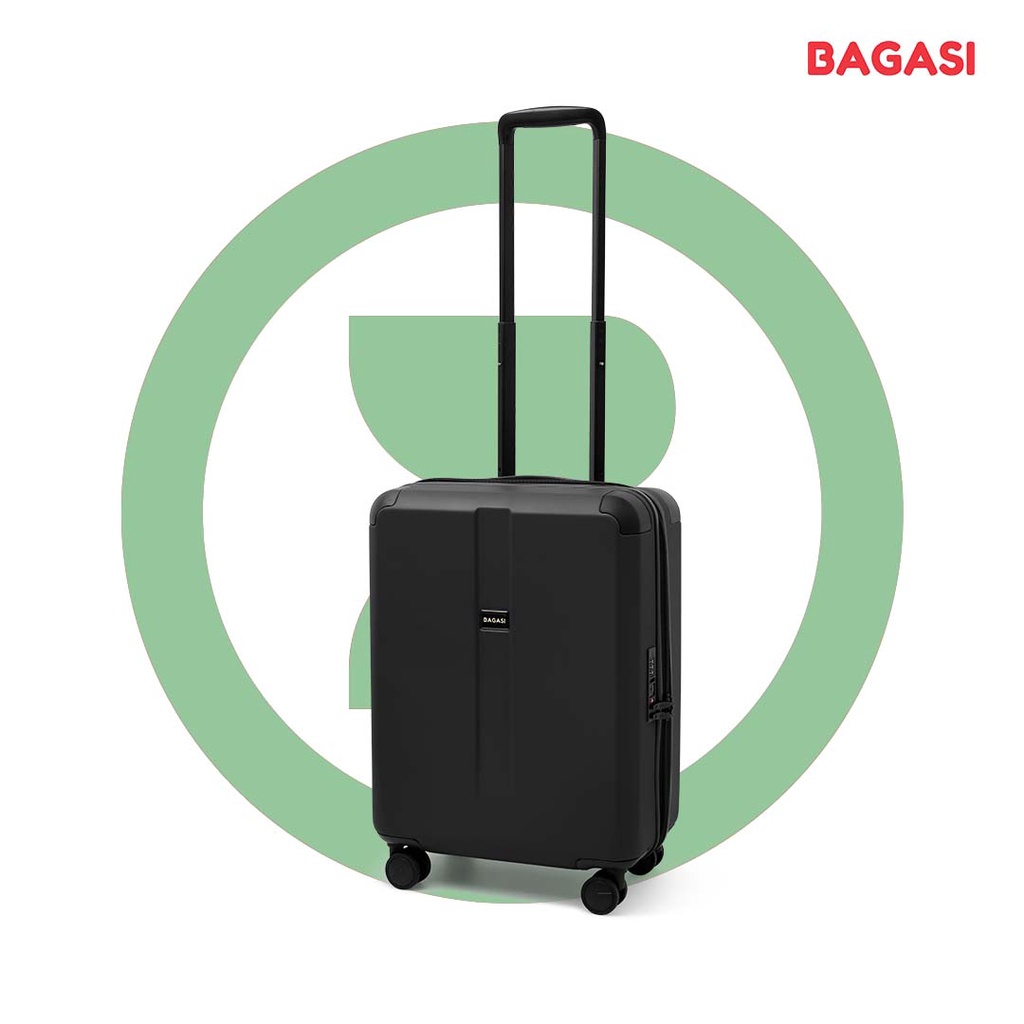 Jual Bagasi Galena Koper Hardcase Small/21 Inch - Carbon Black | Shopee ...
