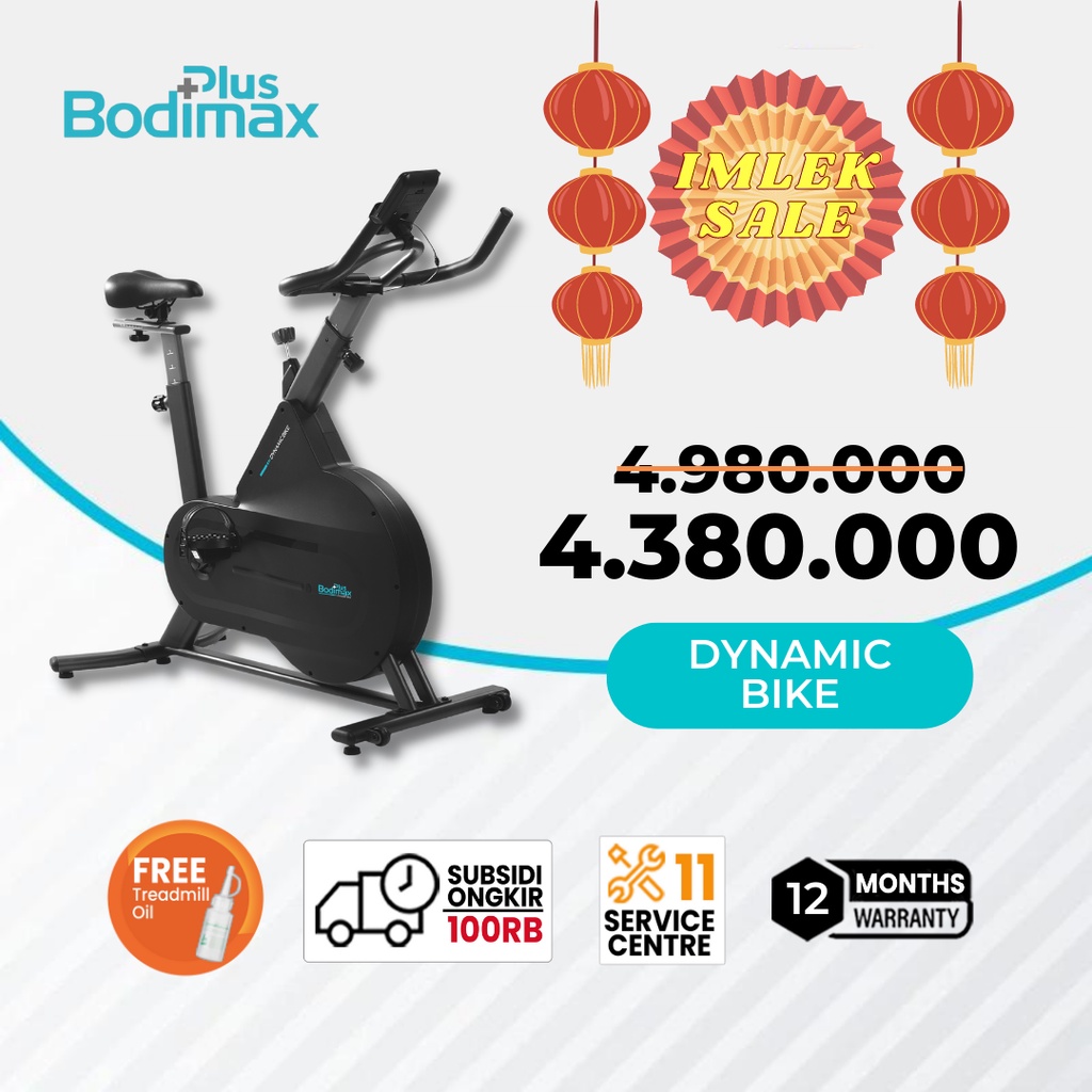 Jual Bodimax Plus Dynamic Bike - Smart Spinning Bike/Sepeda Fitness Statis | Shopee Indonesia