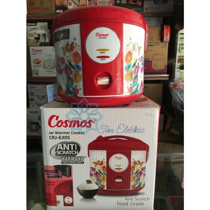 Jual COSMOS HARMOND CRJ-6305 MagicCom / Rice Cooker ORIGINAL. | Shopee ...