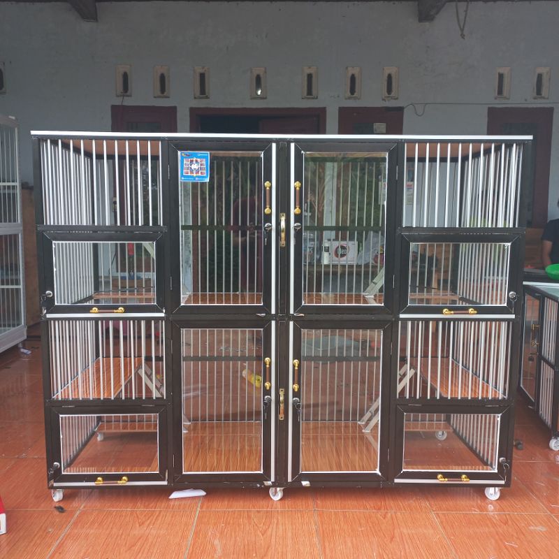 Jual kandang kucing 4 pintu | Shopee Indonesia