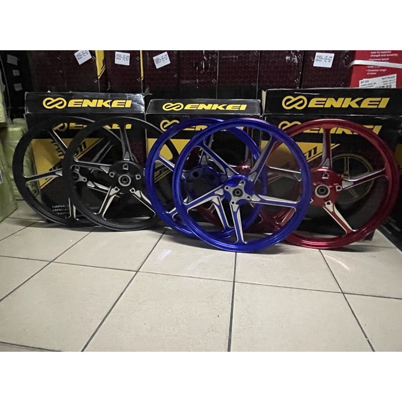 Jual ENKEI SPORT RIM/ VELG ENKEI FG 511 Size 16/16*17 Untuk Yamaha MX-KING | Shopee Indonesia