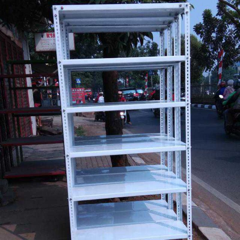 Jual rak besi siku lubang | Shopee Indonesia