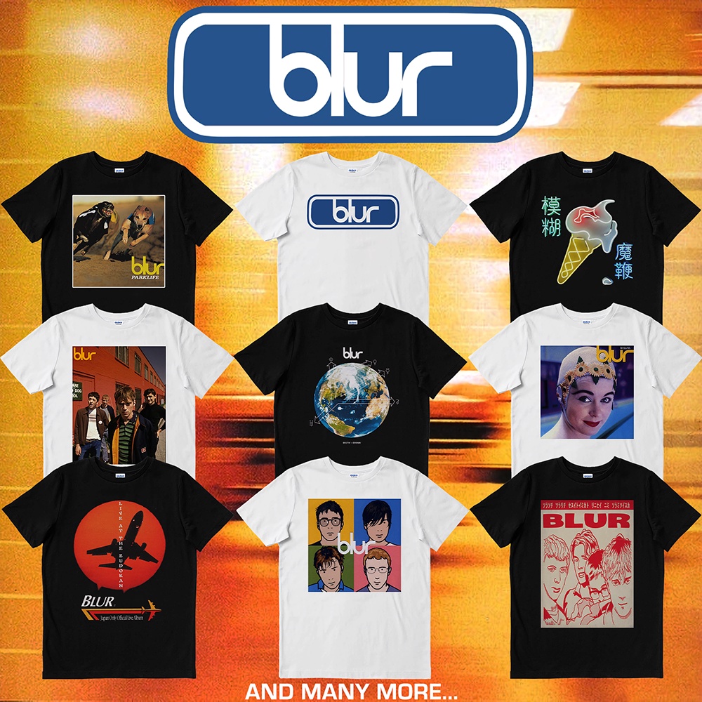 Jual BLUR | T-SHIRT BAND | INDIE ROCK | MERCHANDISE | Shopee Indonesia