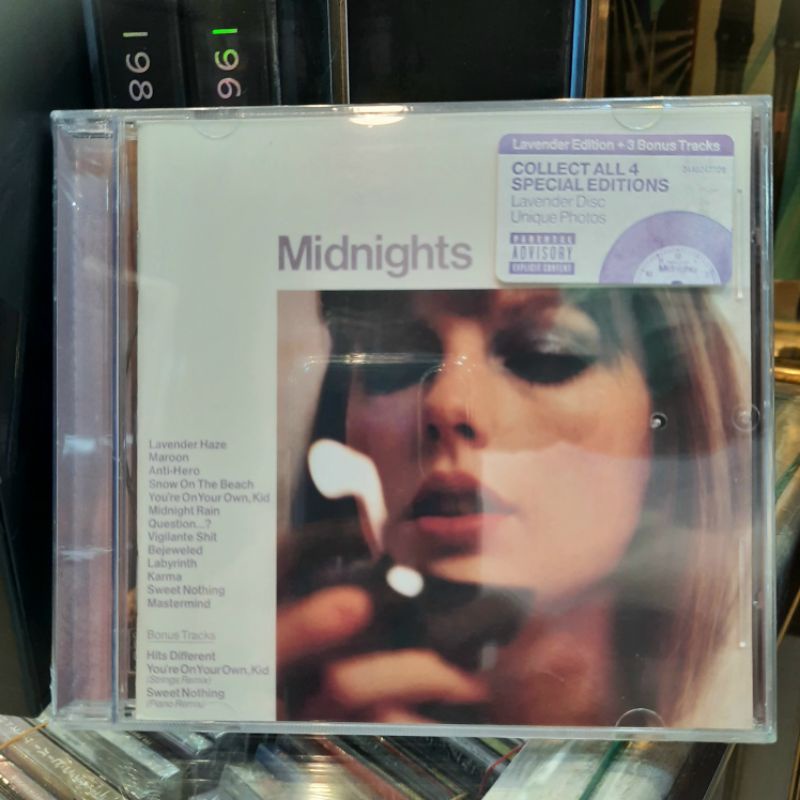 Jual CD. TAYLOR SWIFT MIDNIGHTS EDITIONS ORIGINAL | Shopee Indonesia