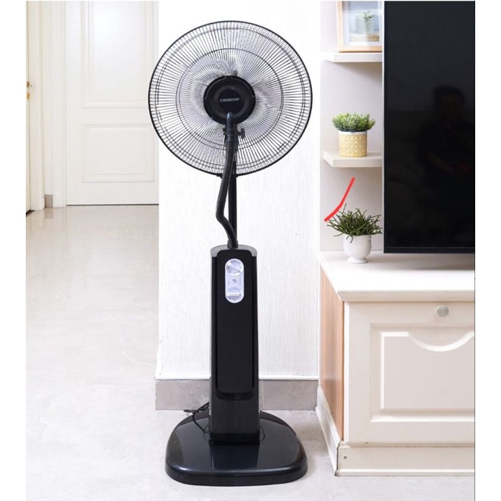 Jual Kipas Angin Uap KRISBOW Standing Misty Fan 75W Warna Hitam ...