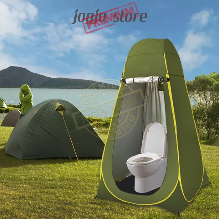 Jual Tenda Toilet Portable Auto Open /Tenda Toilet Camping Mandi Ganti ...