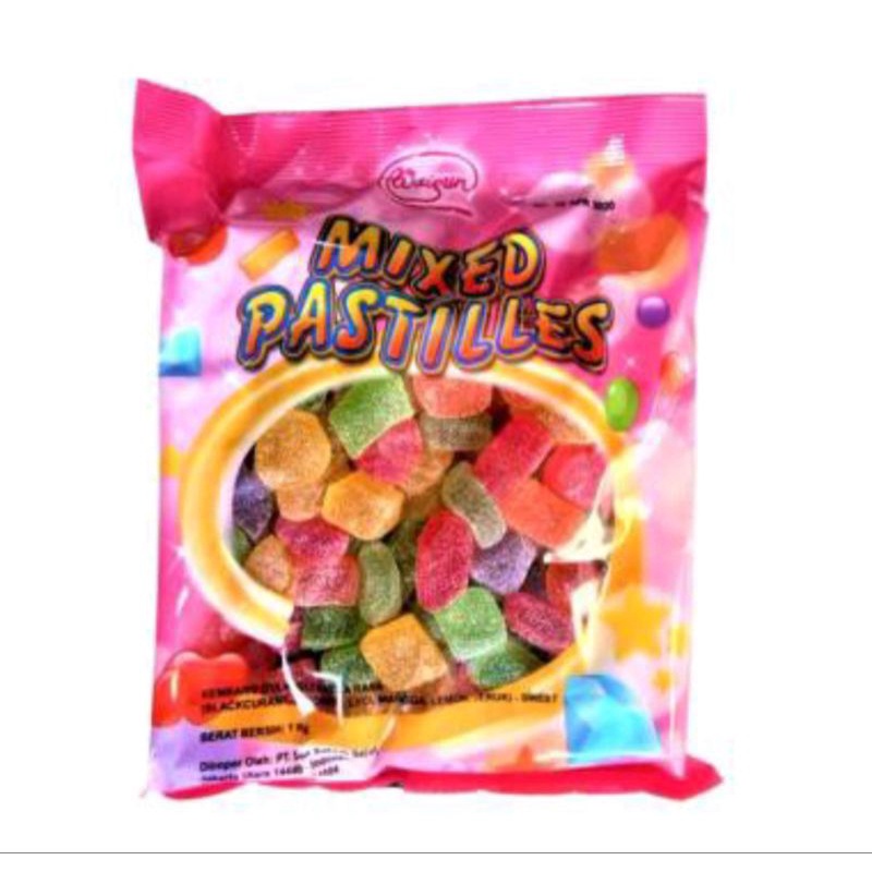 Jual permen jelly warna warni jelly mixed fruit 1 kg malaysia | Shopee ...