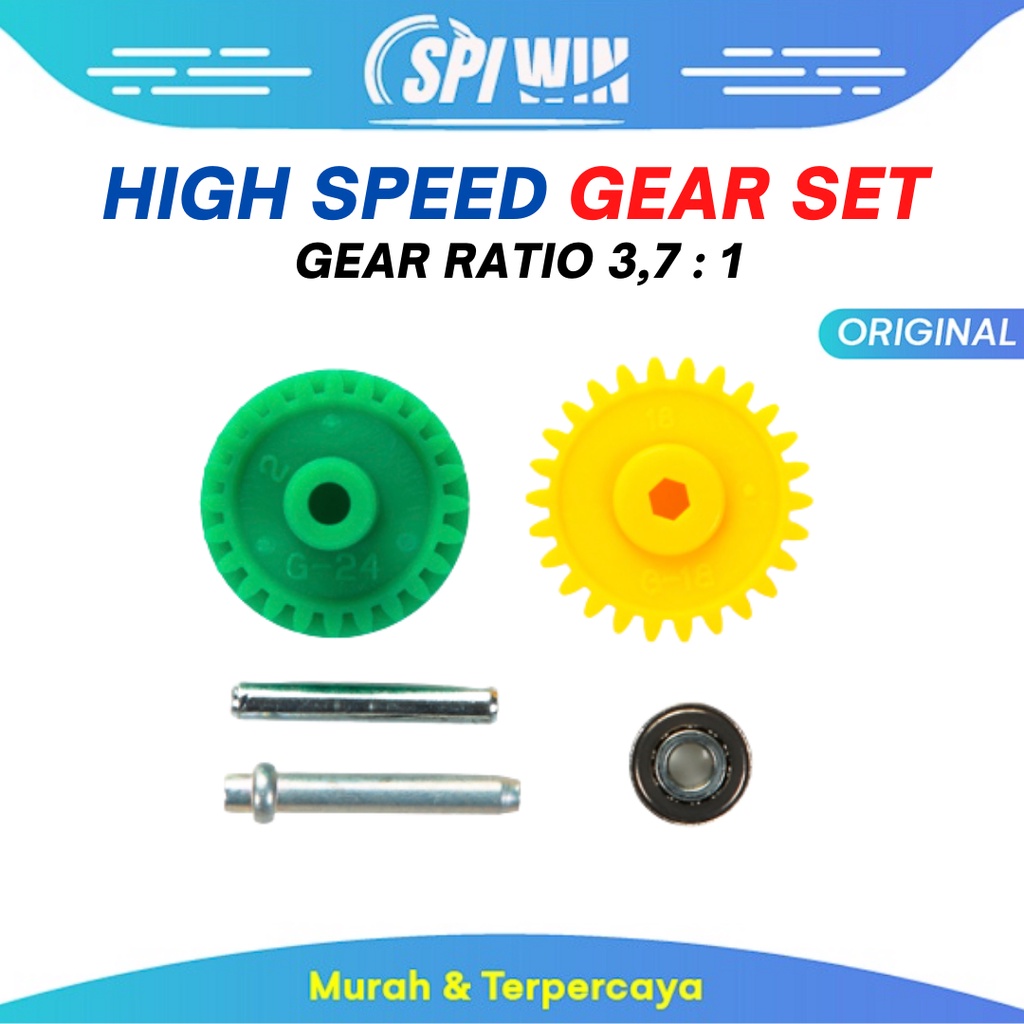 Jual Original Tamiya Gear Gir High Speed Counter Gear Set 3,7 : 1 Gir ...