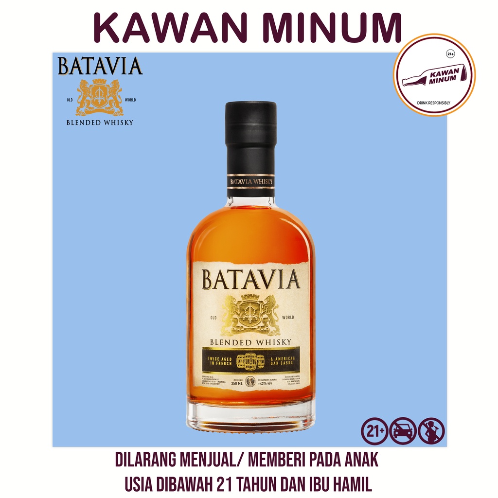 Jual Batavia Whisky 350 mL | Shopee Indonesia