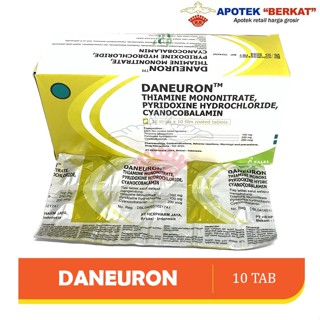 Jual DANEURON Vitamin B1,B6,B12 / STRIP ISI 10 TABLET | Shopee Indonesia