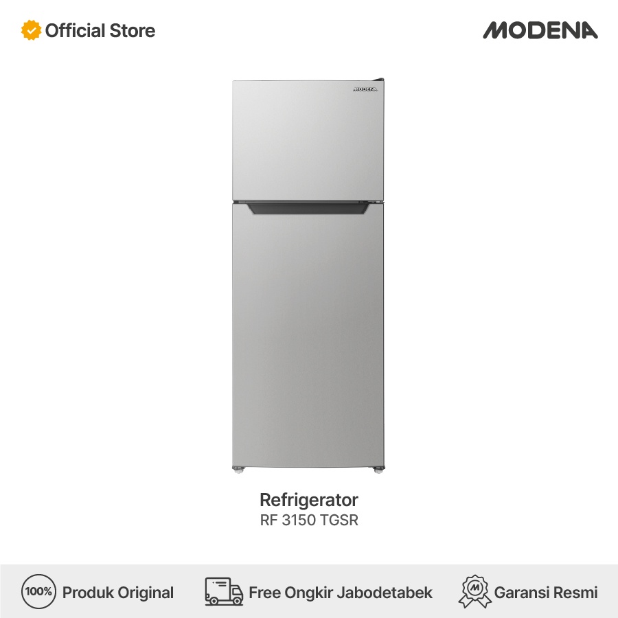 Jual MODENA Refrigerator - RF 3150 TGSR | Shopee Indonesia