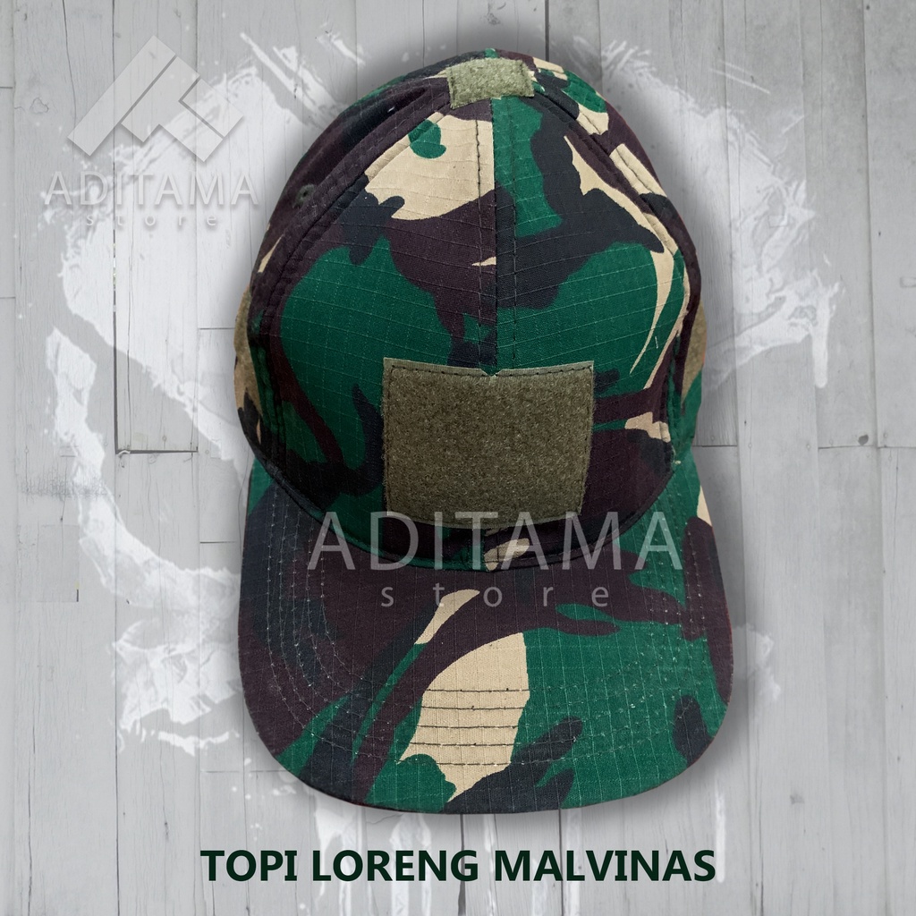 Jual Topi Loreng Pria Outdoor Malvinas Camo buff | Shopee Indonesia