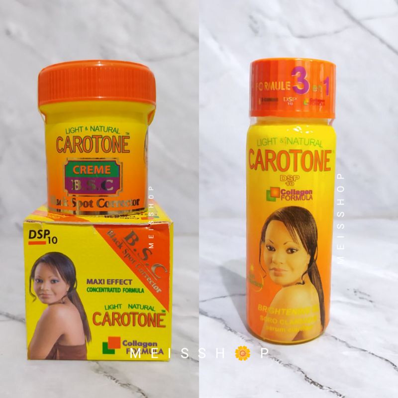 Jual Carotone Brightening COMBO 4 (BSC Cream 30ml + Oil 60ml) | Shopee ...