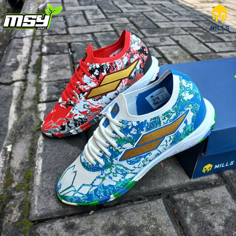Jual SEPATU FUTSAL MILLS ZYCLOPS KALDERA IN - 100% ORIGINAL | Shopee ...