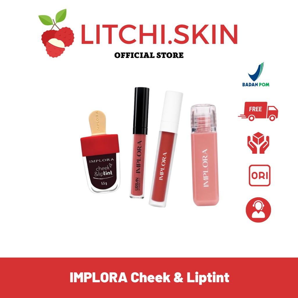 Jual LITCHI SKIN - IMPLORA Cheek & Liptint | Implora Jelly Tint | Lip ... Jual LITCHI SKIN - IMPLORA Cheek & Liptint | Implora Jelly Tint | Lip ...