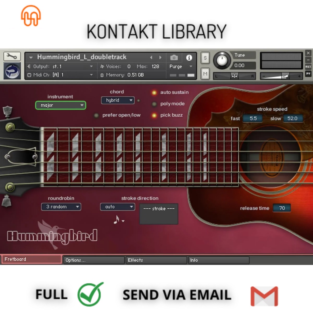 Jual Prominy Hummingbird v1 - Library preset libraries KONTAKT | Shopee Indonesia