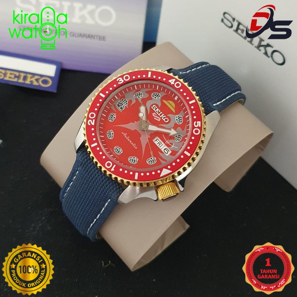 Jual Jam Tangan Pria x ONE PIECE Monkey D Luffy Seiko 5 Sport Limited ...