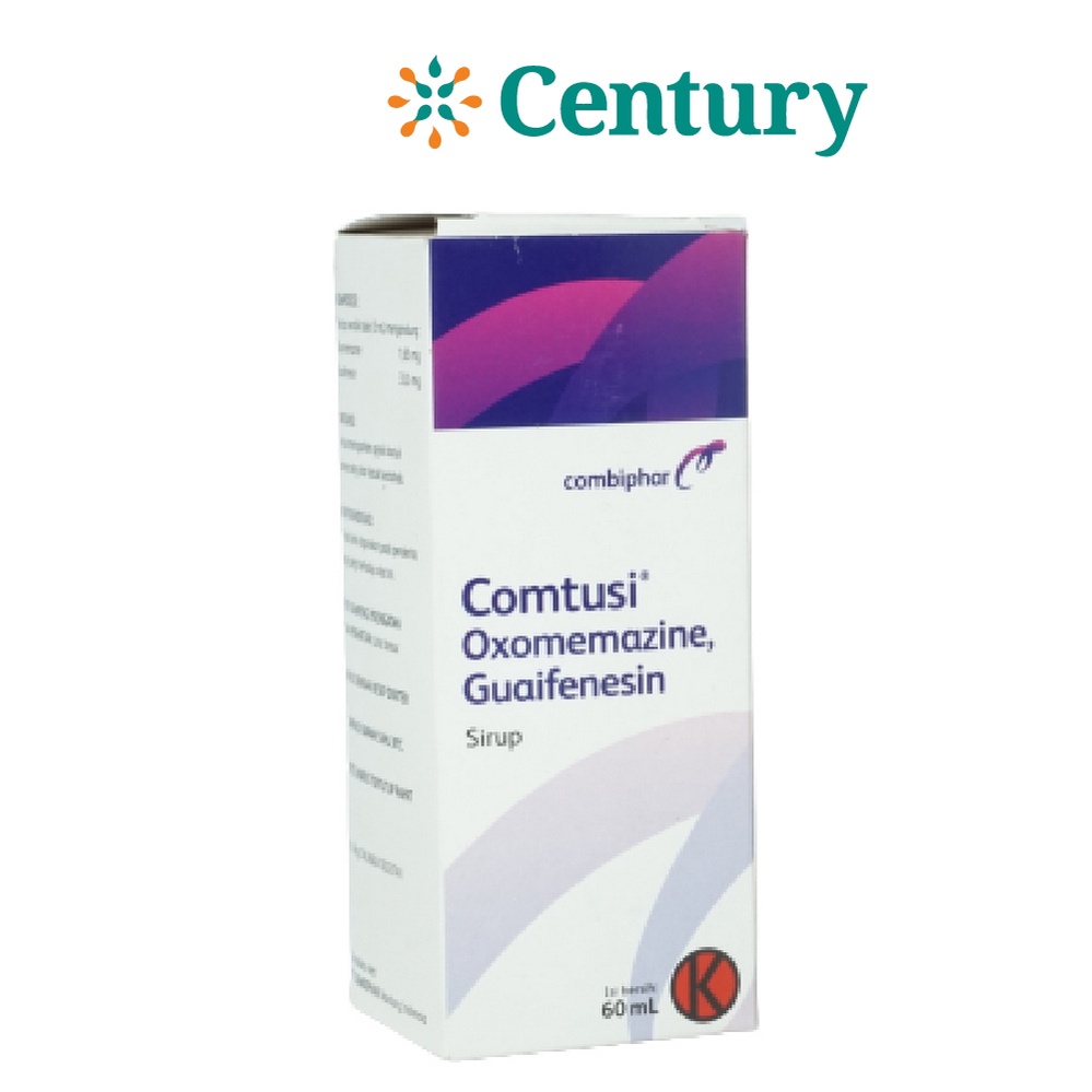 Jual COMTUSI SYRUP 60 ML /OXEMEMAZINE/GUAI FENESIN/BERDAHAK / BATUK ...