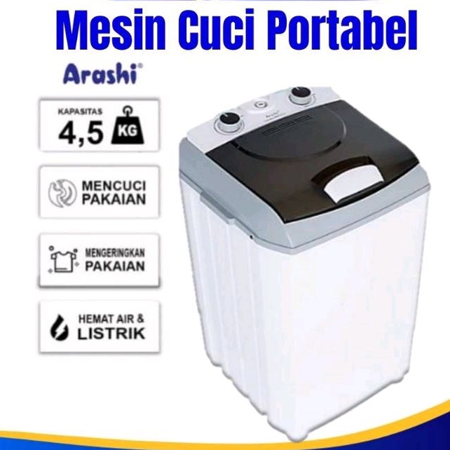 Jual Mesin Cuci Mini Mesin Cuci Arashi | Shopee Indonesia