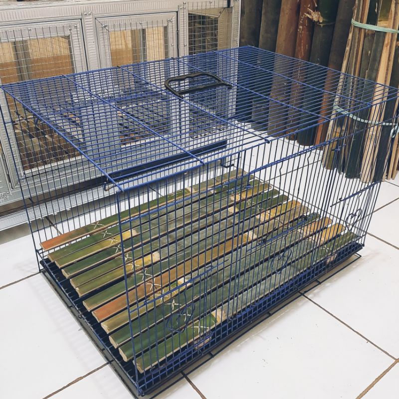 Jual ALAS BAMBU FOOT REST ALAS KANDANG 60x40 RAPIH | Shopee Indonesia