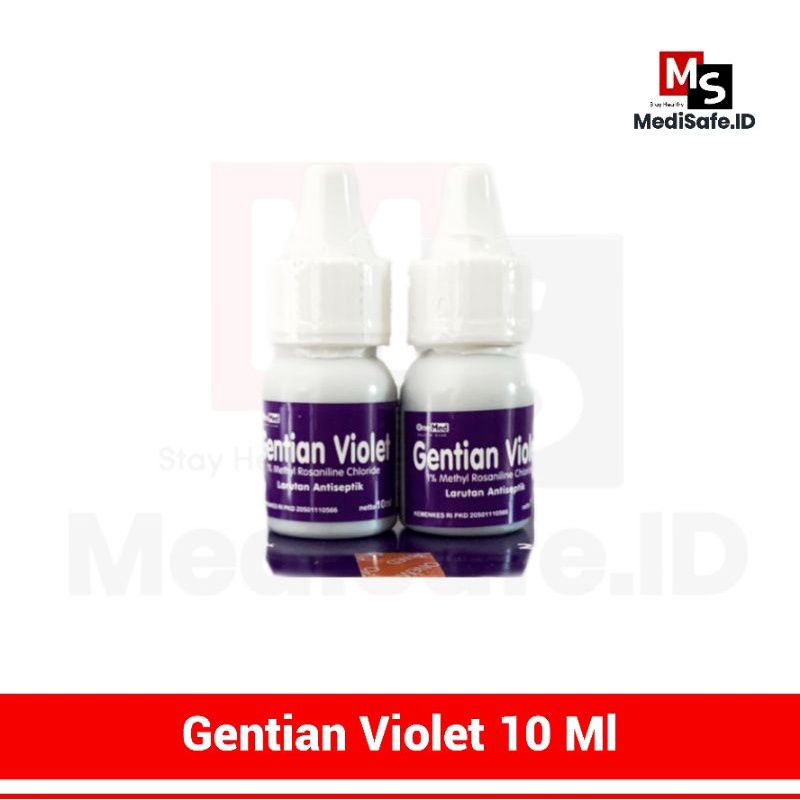 Jual Gentian Violet 10 Ml Obat Kumur Mulut Sariawan / Btl | Shopee ...