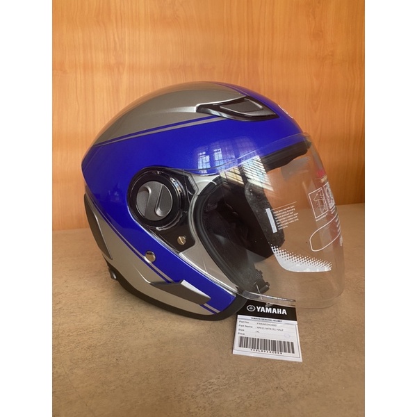 Jual Helm Yamaha MTX R1 Halfface XL YJN11 | Shopee Indonesia