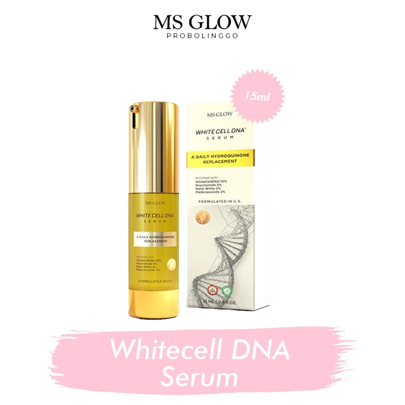 Jual Serum White Cell Dna Ms Glow Original | Shopee Indonesia
