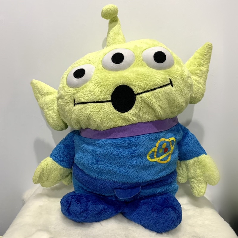 Jual boneka alien toy story jumbo / little green man alien plush ...