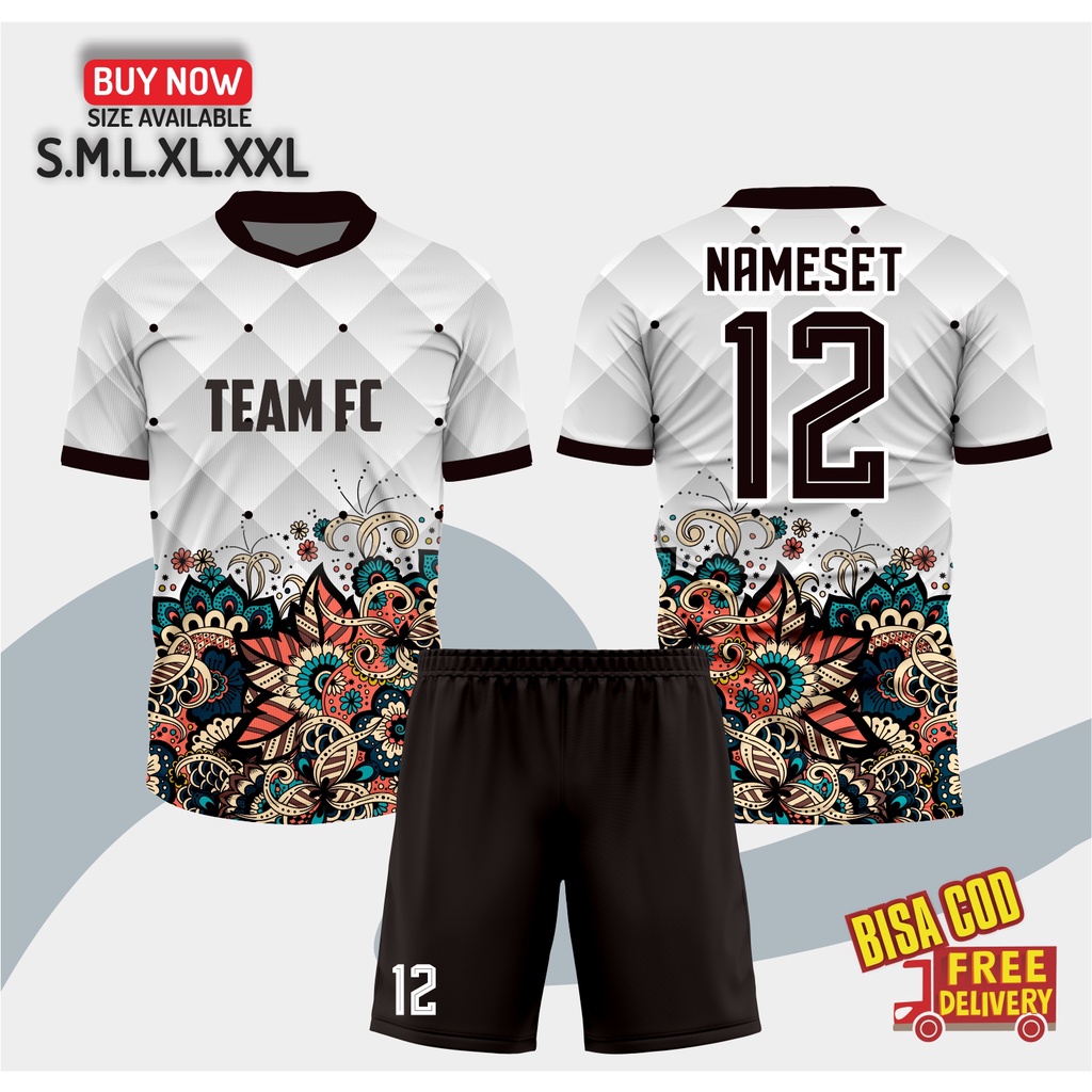Jual JERSEY PRINTING BOLA BAJU JERSY / JERSI FUTSAL JERSEY BADMINTON ...