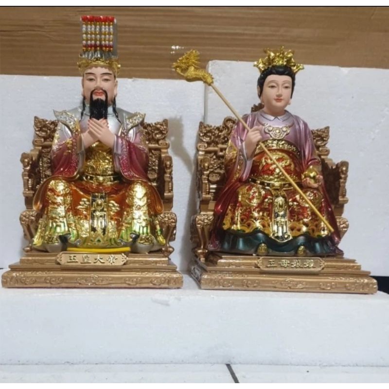 Jual patung thi kong mahadewa giok wang yu huang da di raja langit 12 ...